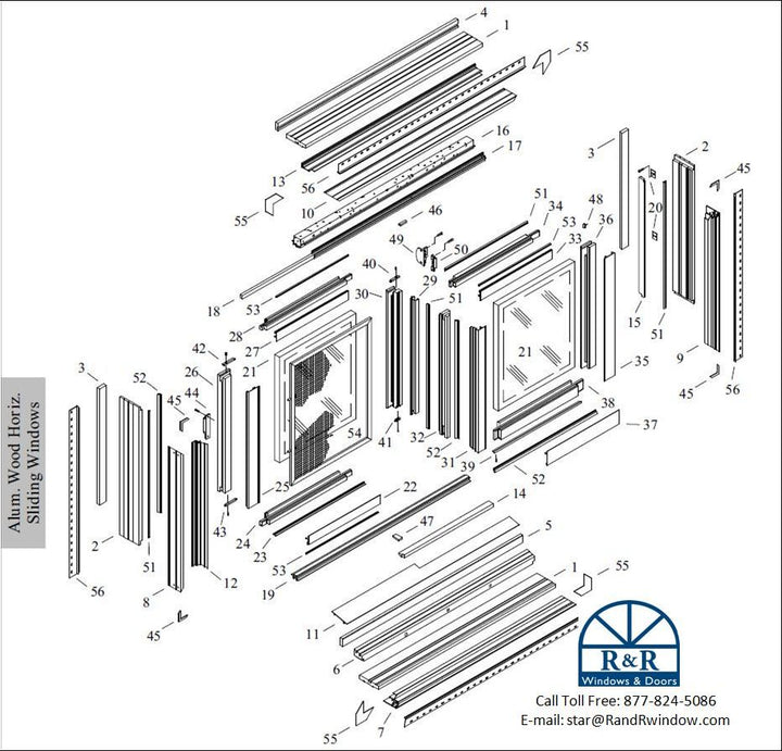 Hurd Horizontal Slider Replacement Part Identification Help. – R&R ...