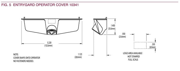 Entrygard Operator Replacement Covers - Replacement Window Operator ...