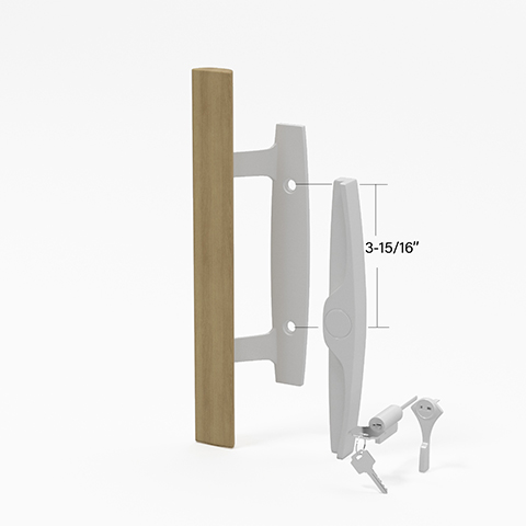 554 Sash Controls Sliding Patio Door Handle Set .812 tail – R&R Windows ...
