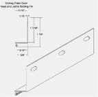 963 - Nailing Fin For Sliding Patio Door - White - set of 4 – R&R ...