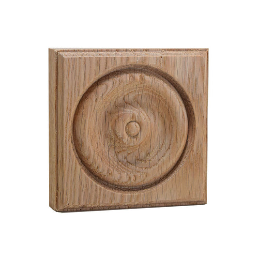 EWAP40 Rosette Casing Corner Block 1 inch x 4 inch Square – R&R Windows ...