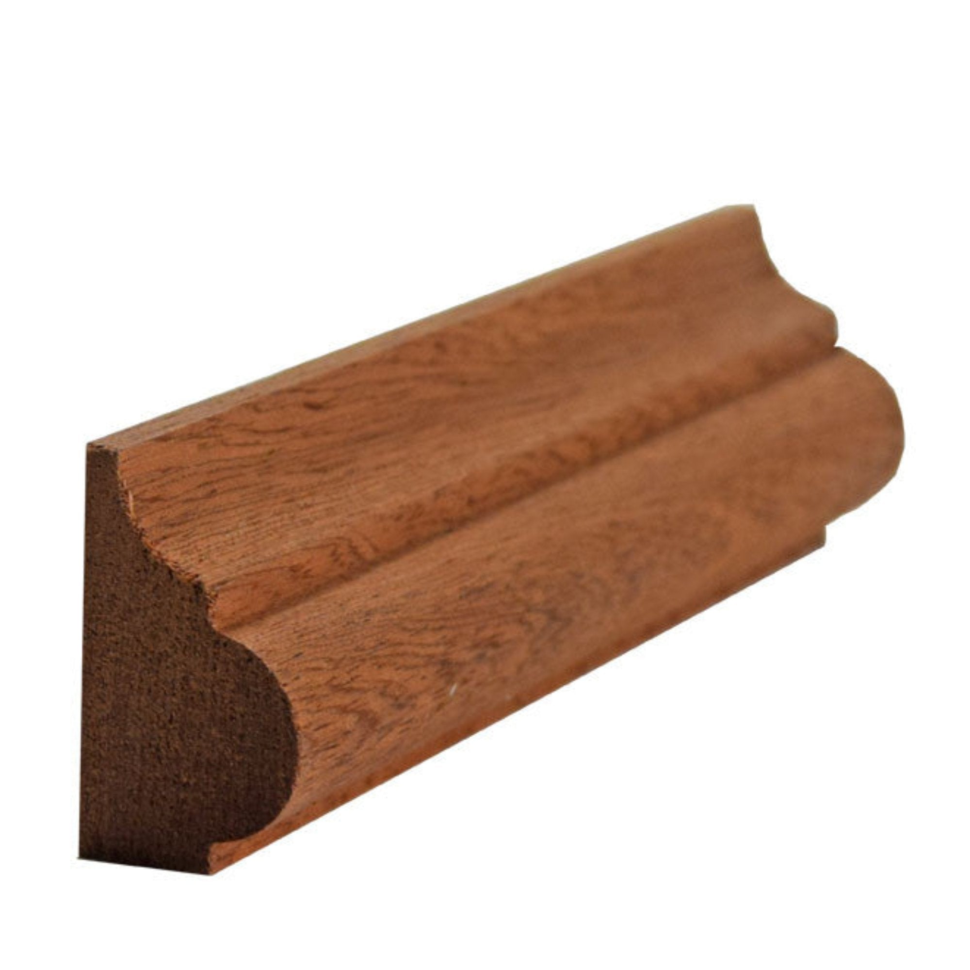 EWBC27 Nose and Cove 1-1/4" Tall x 3/4" Base Cap Moulding. Unfinished ...
