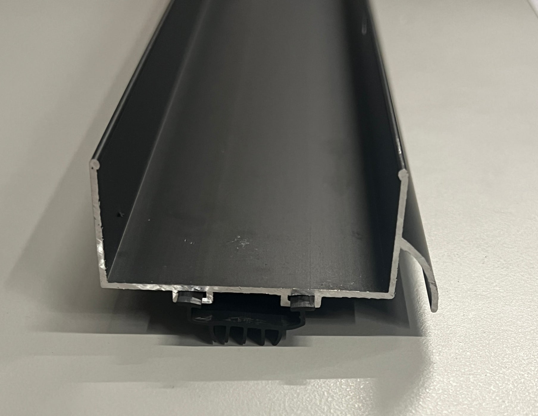 S3002 - Door Shoe with Sweep for Door Bottom - 2 1/4 inch width Drip C ...