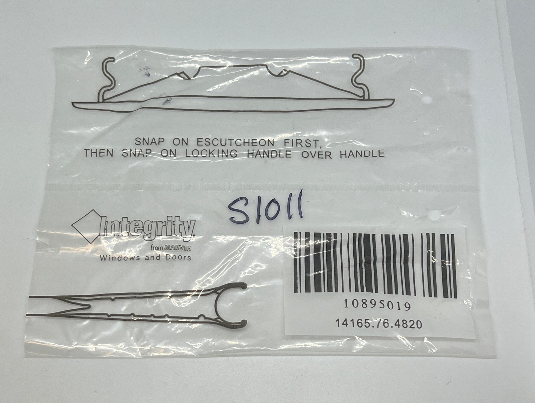 S1011 - Encore Handle & Escutcheon Lock – R&R Windows & Doors