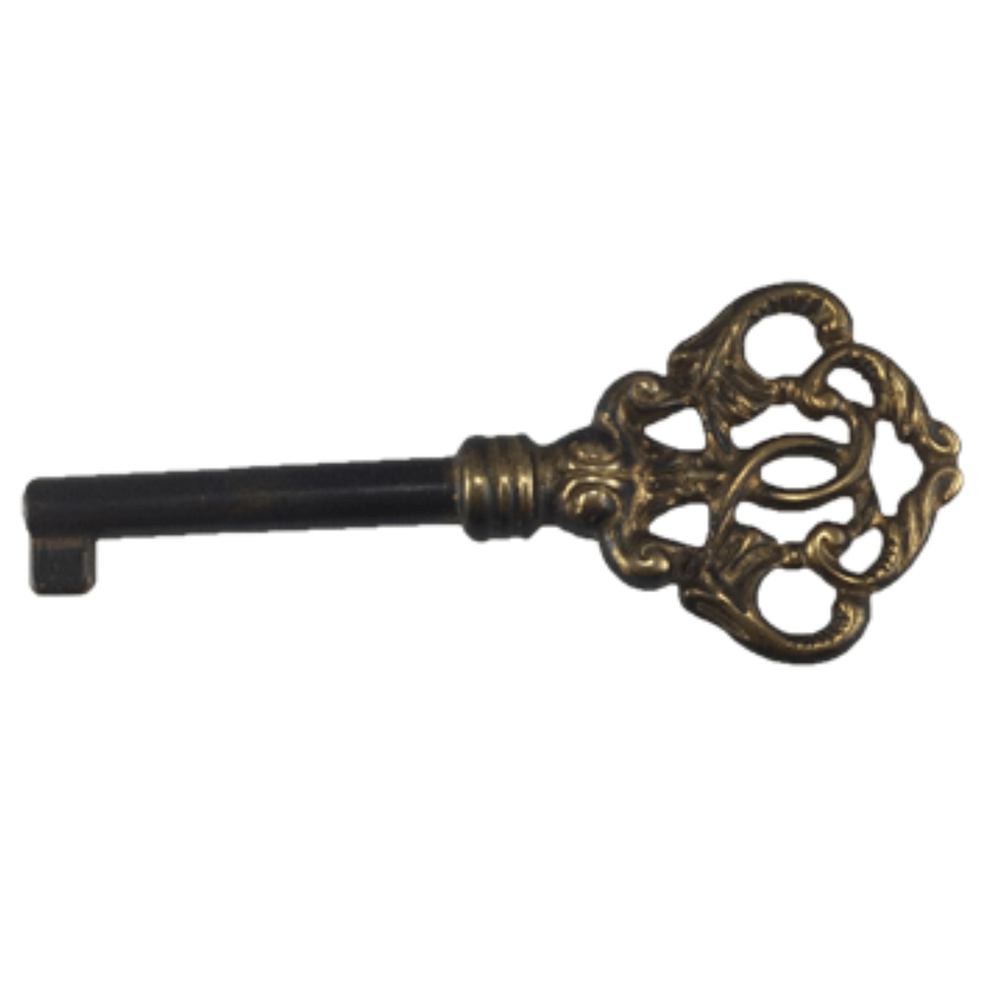 Solid Brass Elegant Skeleton Key: Polished and Aged Finishes for Large ...