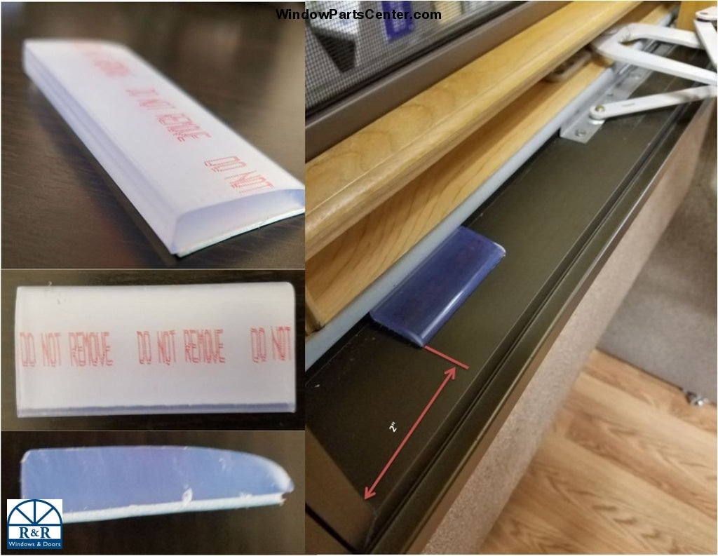 106 Casement Sash Lift Block - Transparent – R&R Windows & Doors