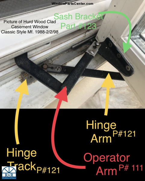 Truth and Wright Casement Split Arm / Dyad Operator. – R&R Windows & Doors