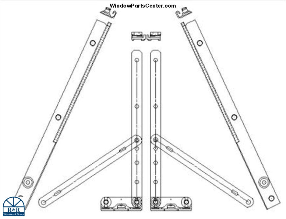 Hinge Track Kit Window Replacement Parts – R&R Windows & Doors