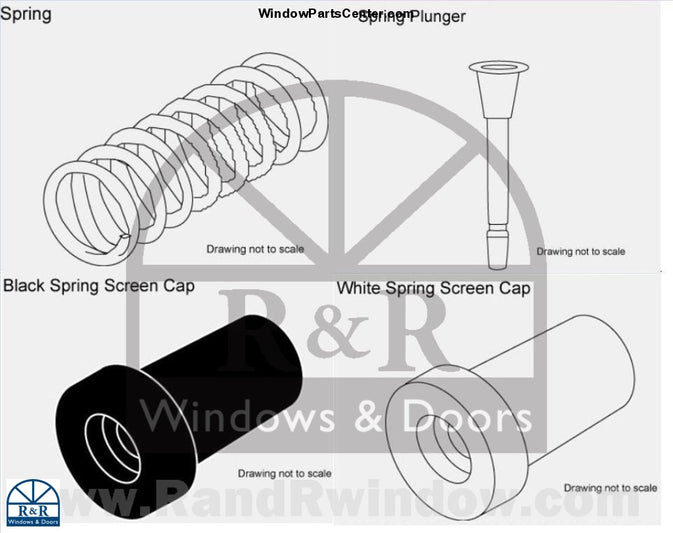 Double Hung and Single Hung Window Parts – R&R Windows & Doors