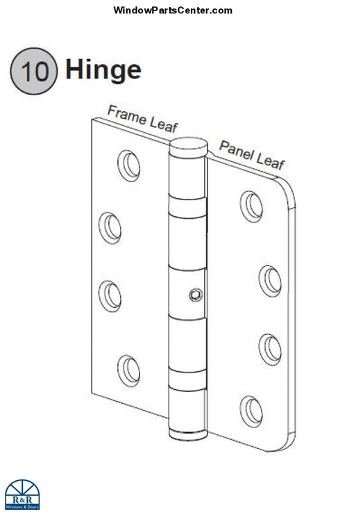 Swinging Patio Door Hinges – R&R Windows & Doors