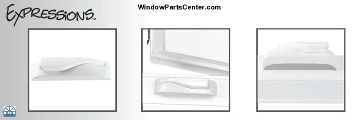 C2001 Ashland Expressions Cover and Handle Kit For Casement Window Ope ...