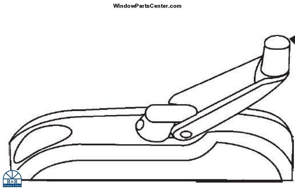 S1004 EntryGard Folding Handle and Cover Converson Kit – R&R Windows ...