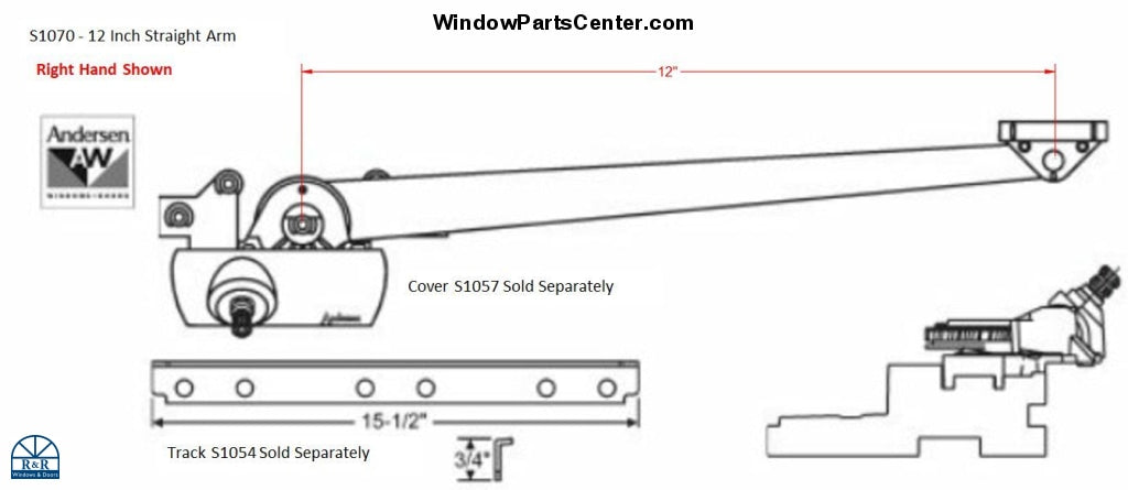 Casement Window Operators, Parts and Accessories – R&R Windows & Doors