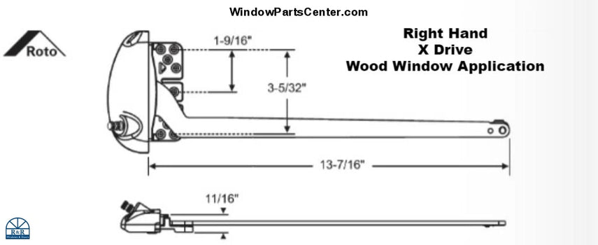 Roto North America Window and Door Hardware and Parts – R&R Windows & Doors