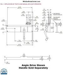 S2019 Amesbury Truth Manual Skylight Operators – R&R Windows & Doors