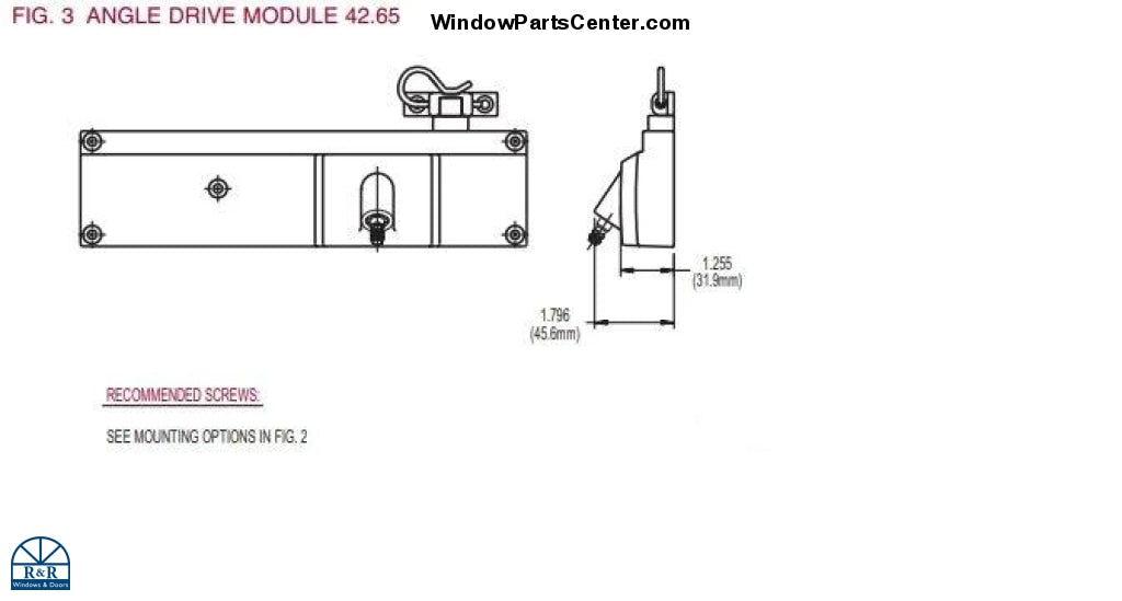 S2019 Amesbury Truth Manual Skylight Operators – R&R Windows & Doors