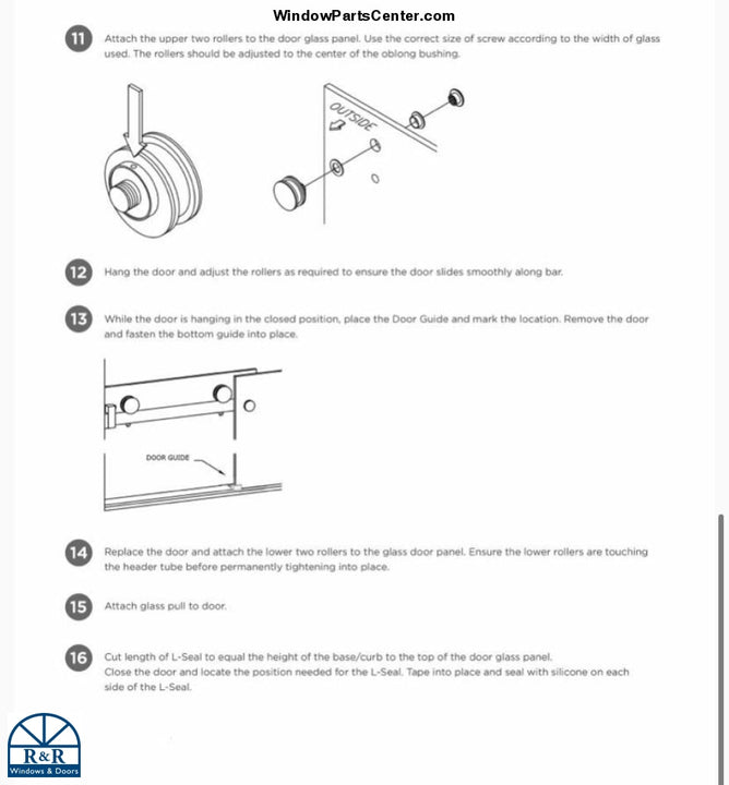 S800 - Brixwell 22-268BNK and 22-268BCH GLIDING SHOWER DOOR SYSTEM – R ...