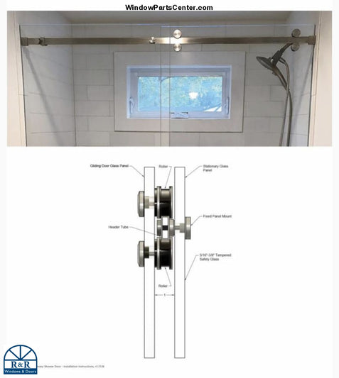 S800 - Brixwell 22-268BNK and 22-268BCH GLIDING SHOWER DOOR SYSTEM – R ...