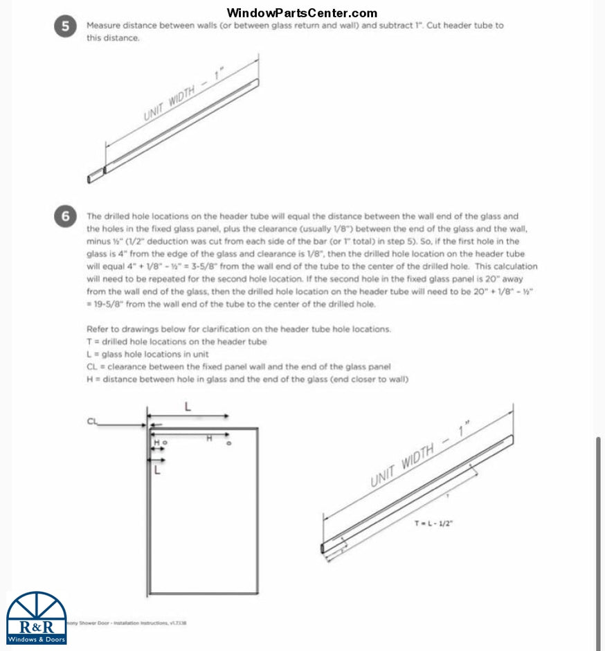 S800 - Brixwell 22-268BNK and 22-268BCH GLIDING SHOWER DOOR SYSTEM – R ...