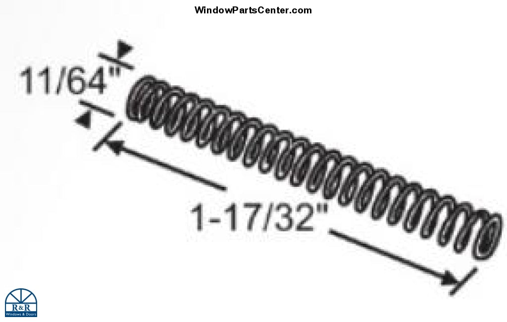 SS20019 - Replacement Tilt Latch Spring - TRACO – R&R Windows & Doors